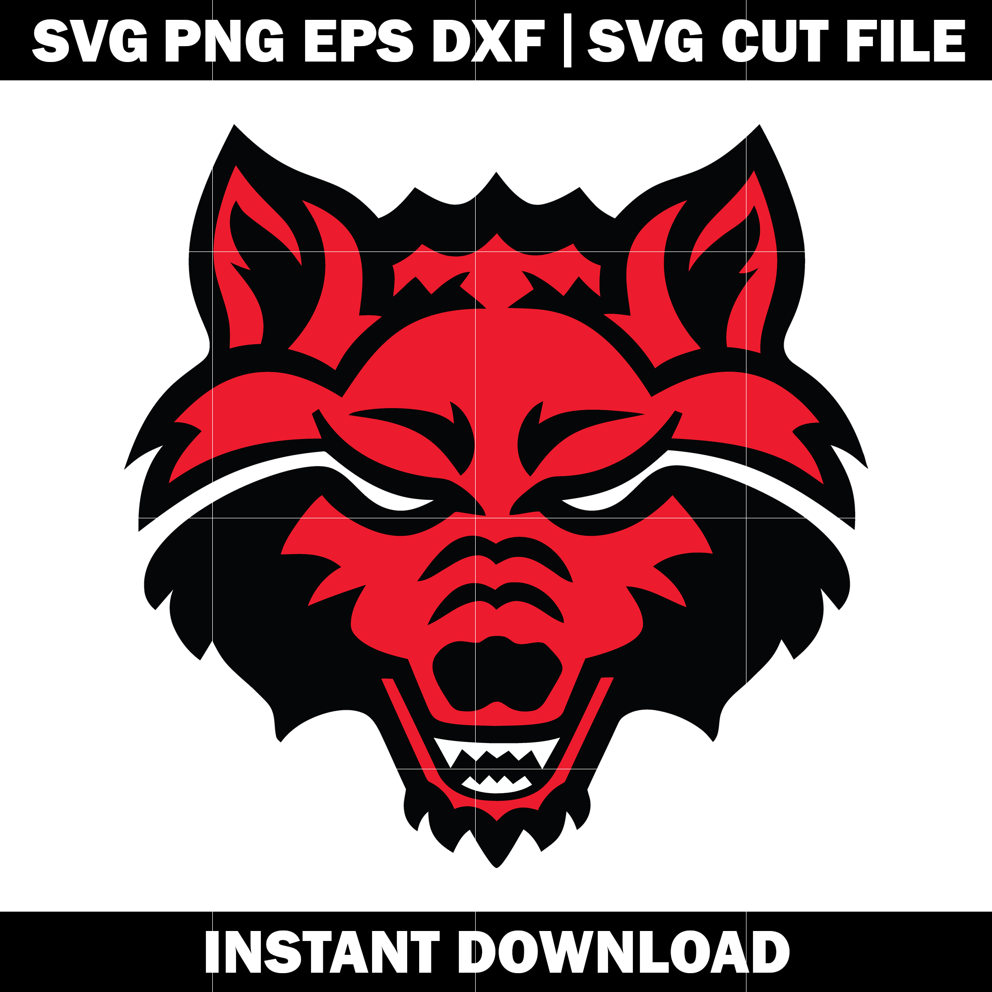 Arkansas State Red Wolves logo Svg, Ncaa png, Logo Sport svg | Inspire ...