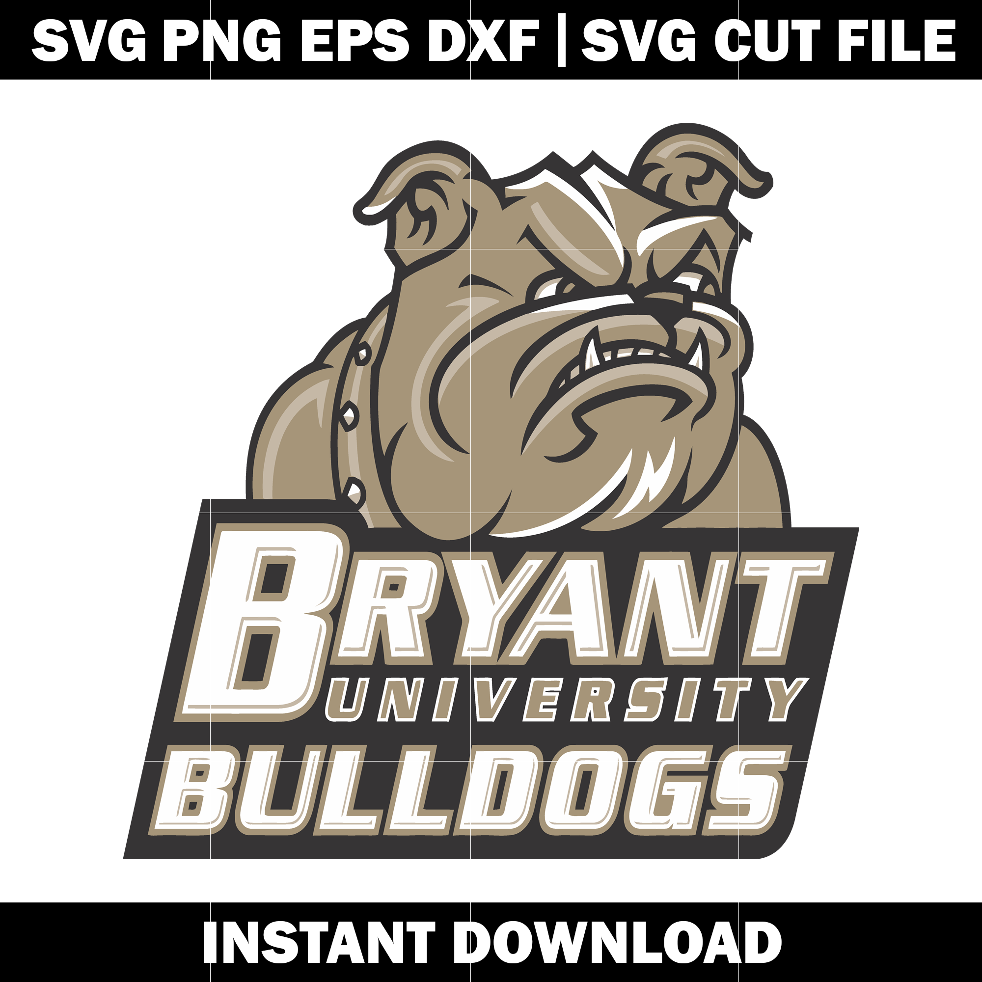 Bryant bulldogs logo Svg, Ncaa png, Logo Sport svg, logo shi | Inspire ...