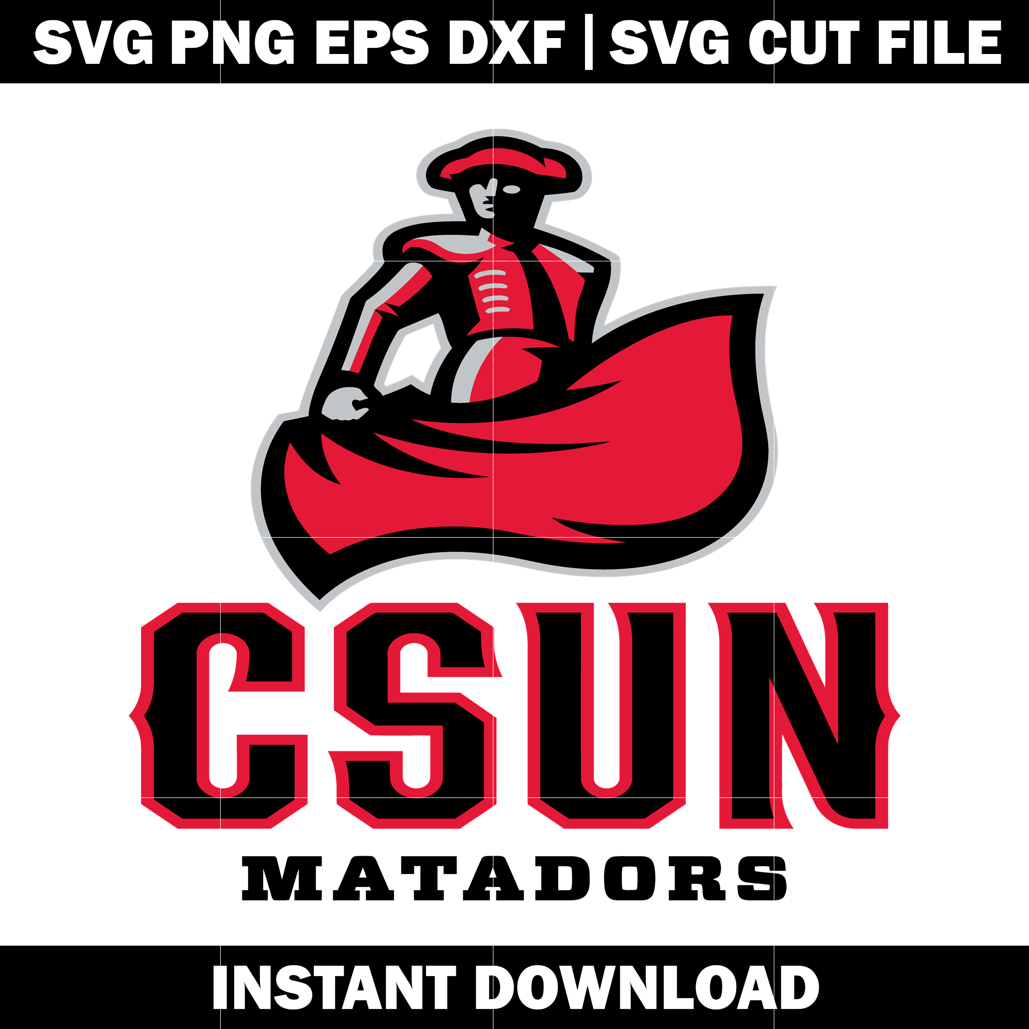 Cal State Northridge Extra Large Decal Svg, Ncaa png, Logo S | Inspire ...