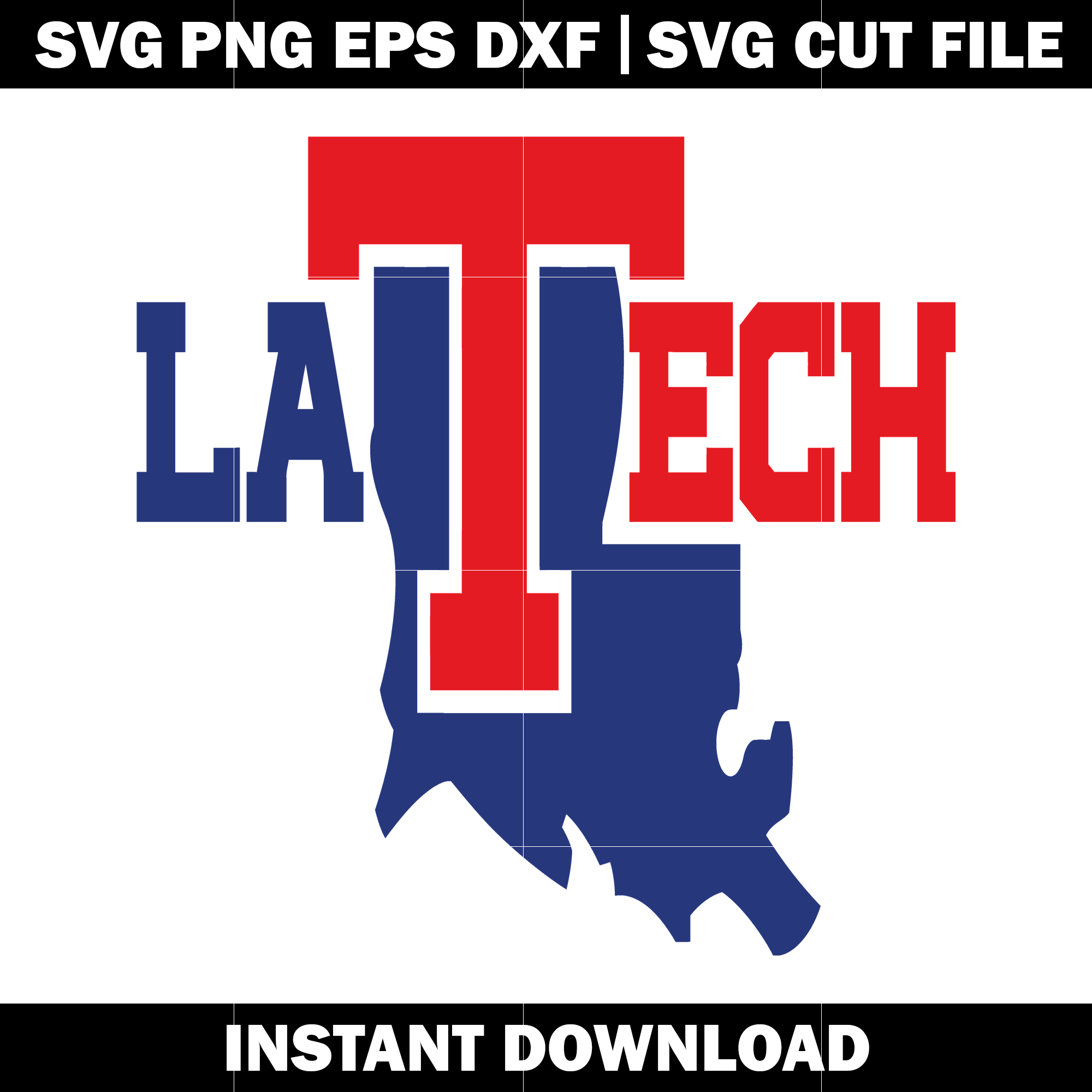 Louisiana Tech University Logo Svg, Ncaa png, Logo Sport svg | Inspire ...