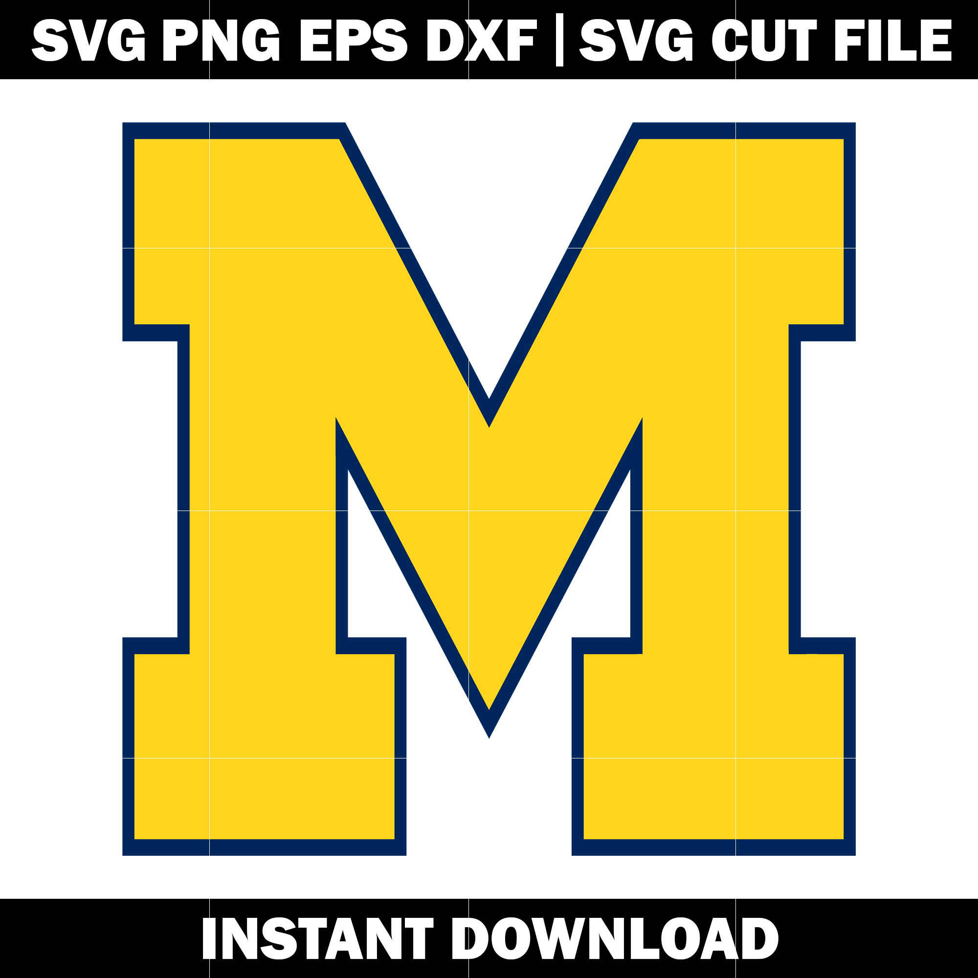 Michigan University Logos Svg, Ncaa png, Logo Sport svg, log | Inspire ...