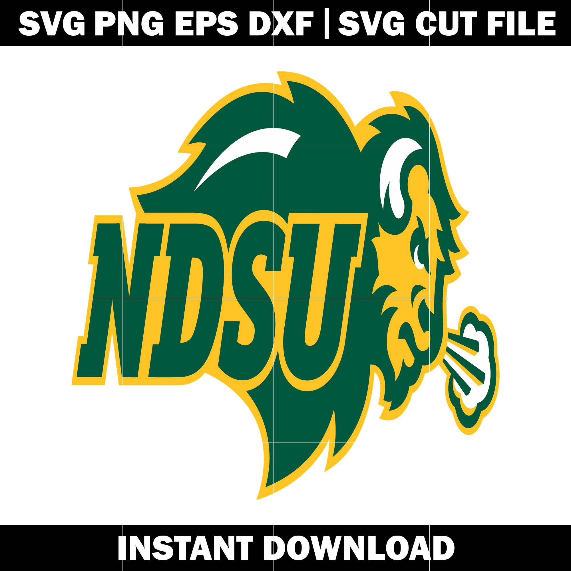 North Dakota State Bison svg, Ncaa png, Logo Sport svg, logo | Inspire ...