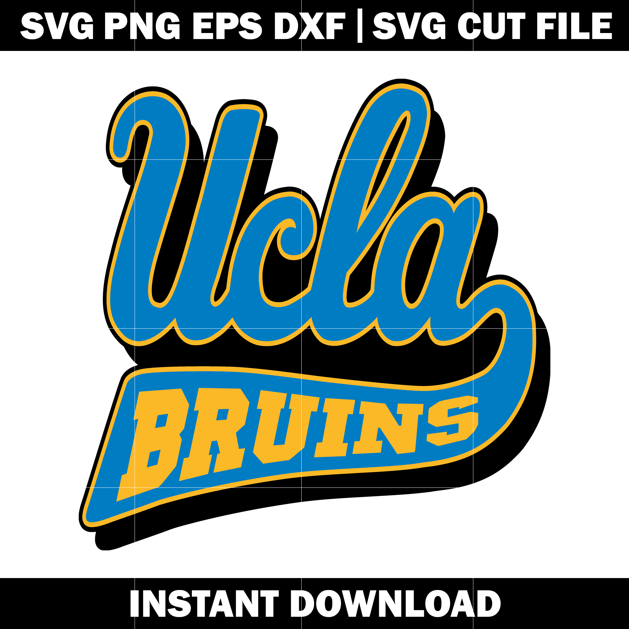 UCLA Bruins logo svg, Ncaa png, Logo Sport svg, logo shirt s | Inspire ...