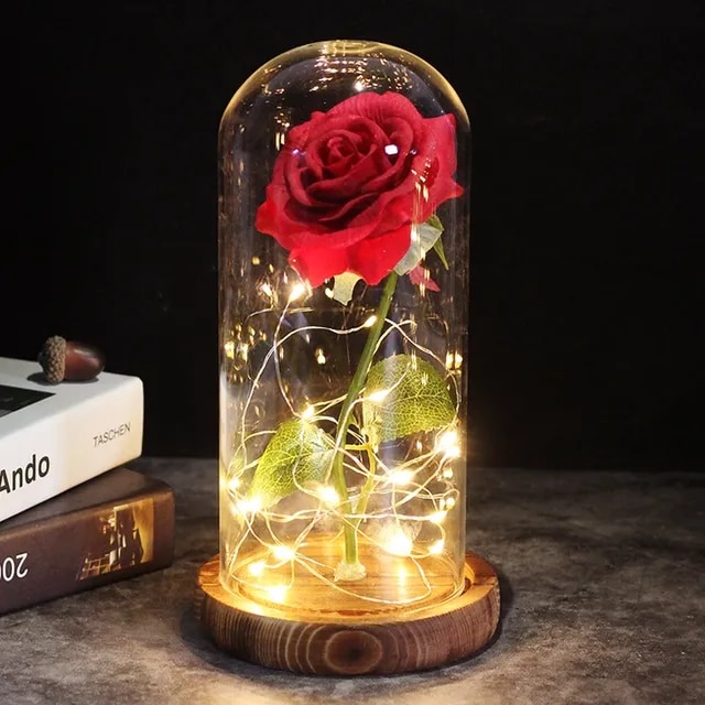 Rose Artificial Flowers Beauty and the Beast Rose Wedding | Inspire Uplift