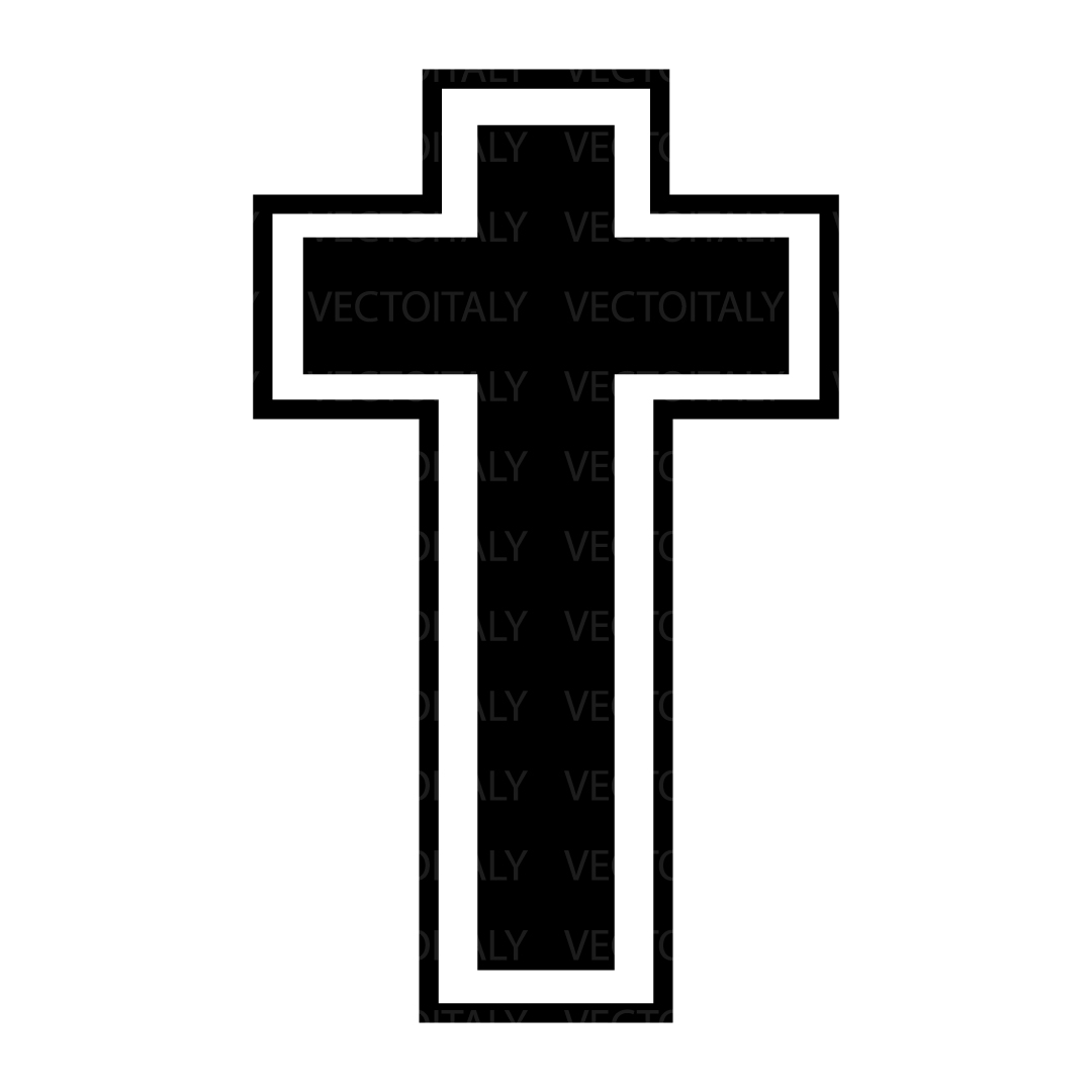 Religious cross illustrated in vector and available in SVG, | Inspire ...
