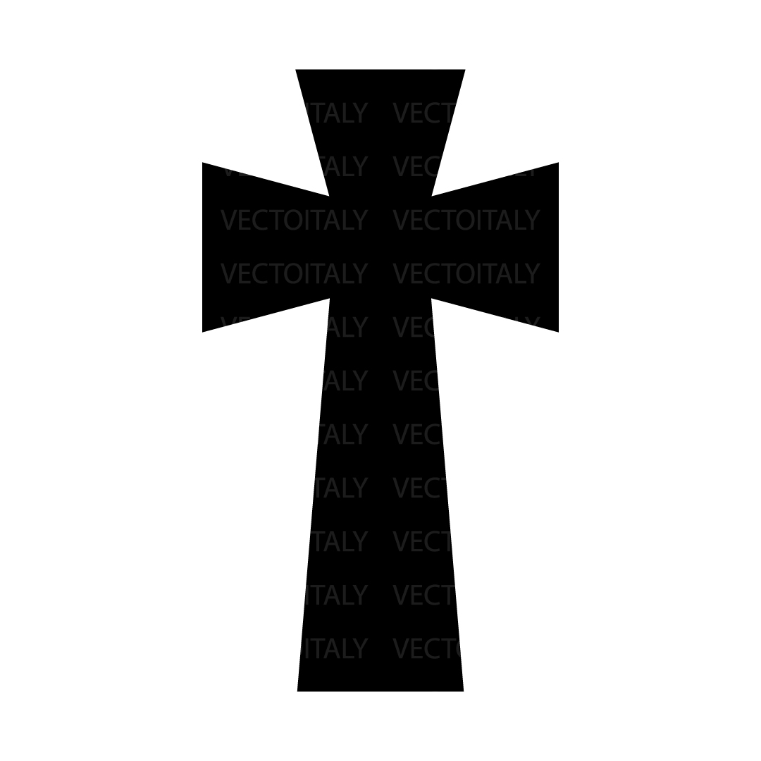 Religious cross illustrated in vector and available in SVG, | Inspire ...