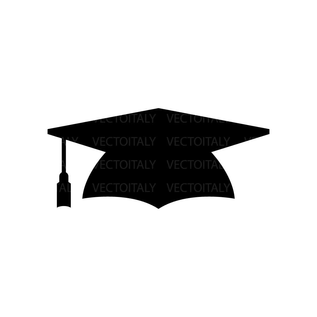Graduation hat illustration in vector and available in SVG, | Inspire ...