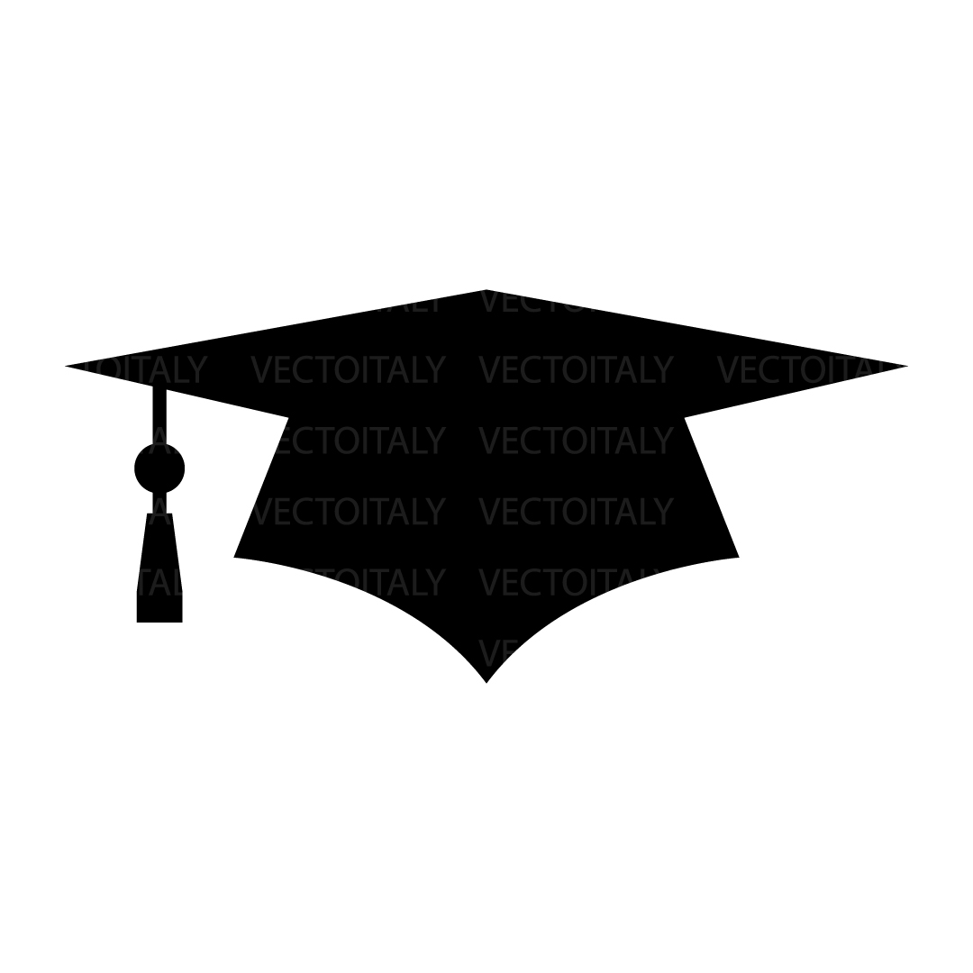 Graduation hat illustration in vector and available in SVG, | Inspire ...