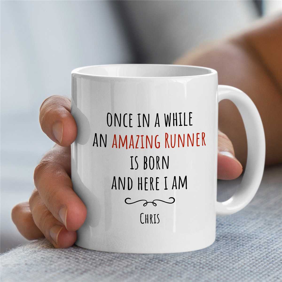 Customizable mug for joggers, Custom trail running gifts, Pe | Inspire ...