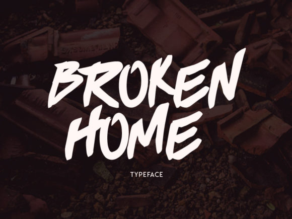 Font Bundle Broken Home: Elevate Your Designs with Exclusive | Inspire ...