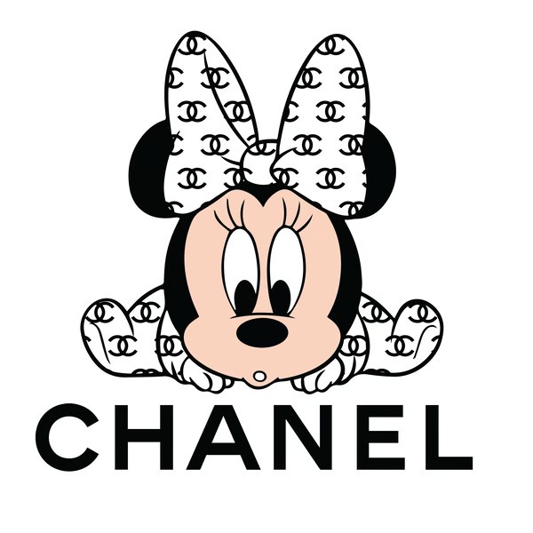 Chanel Minnie disney Fashion Svg, Minnie Chanel Logo Svg, Ch - Inspire ...