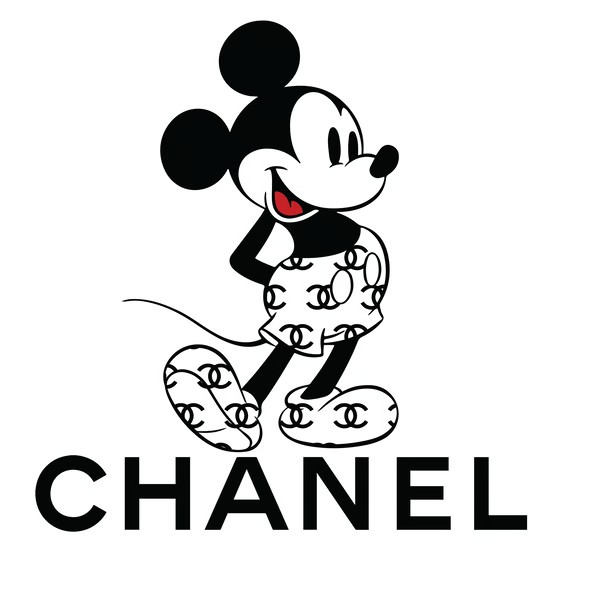 Chanel Mickey disney Fashion Svg, Mickey Chanel Logo Svg fil - Inspire ...