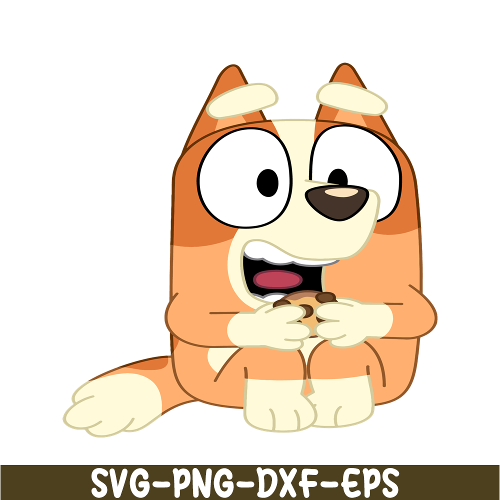 Surprised Bingo SVG PNG PDF Bluey Family SVG Bluey Character | Inspire ...