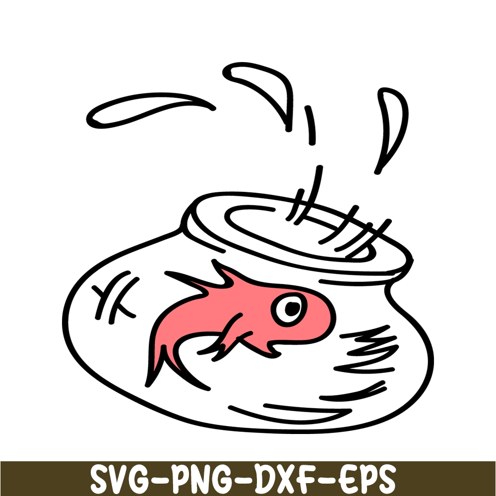The Panic Fish SVG, Dr Seuss SVG, Cat In The Hat SVG DS20512 | Inspire ...