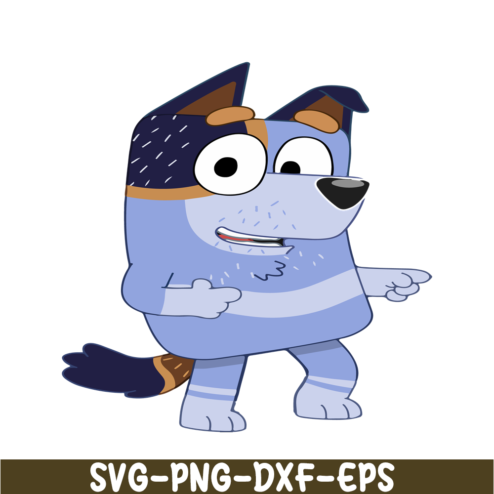 Bluey Main Characters SVG PNG PDF Bluey Characters SVG Bluey - Inspire ...