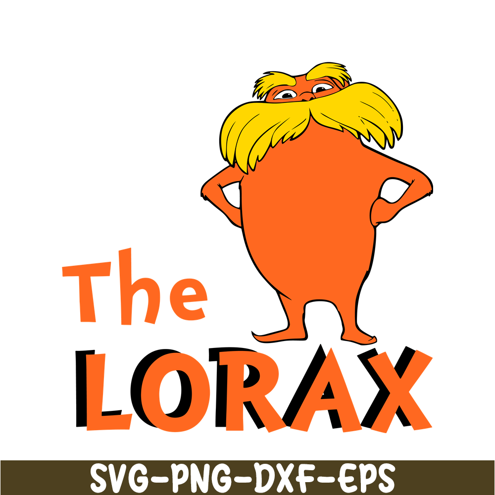 The Lorax SVG, Dr Seuss SVG, Dr. Seuss' the Lorax SVG DS1051 | Inspire ...