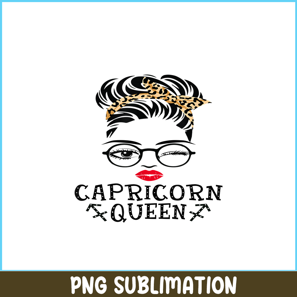Capricorn Queen PNG Woman Face Wink Eyes PNG Lady Face PNG - Inspire Uplift