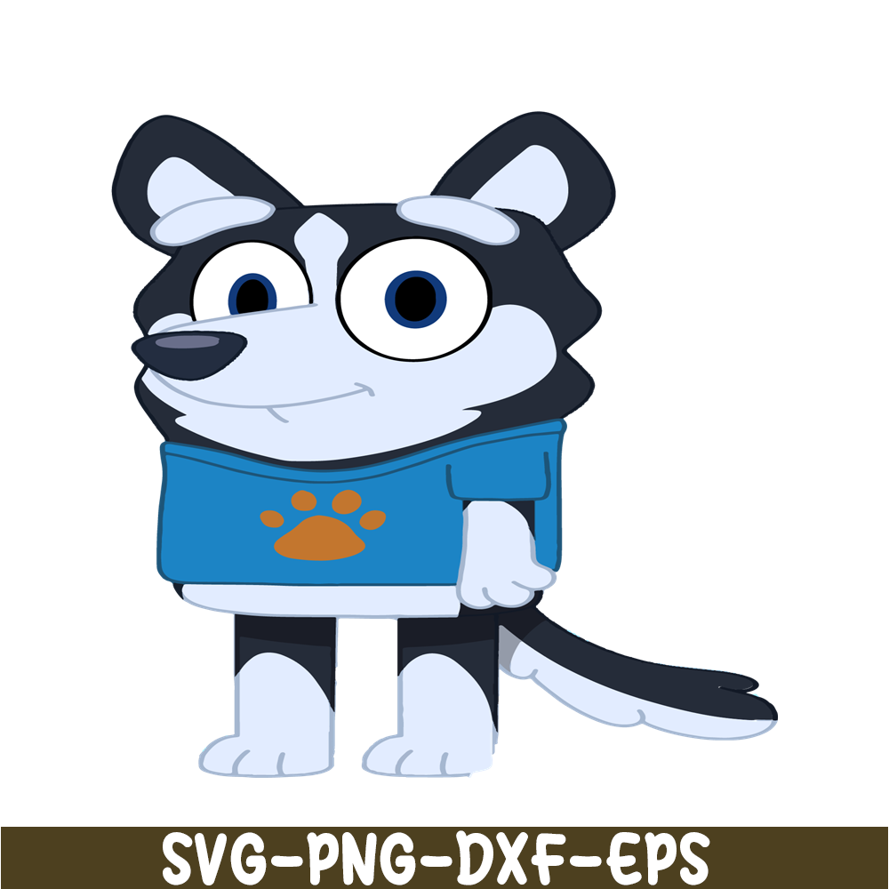Bluey Dog SVG PNG PDF Bluey Characters SVG Bluey Cartoon SVG - Inspire ...