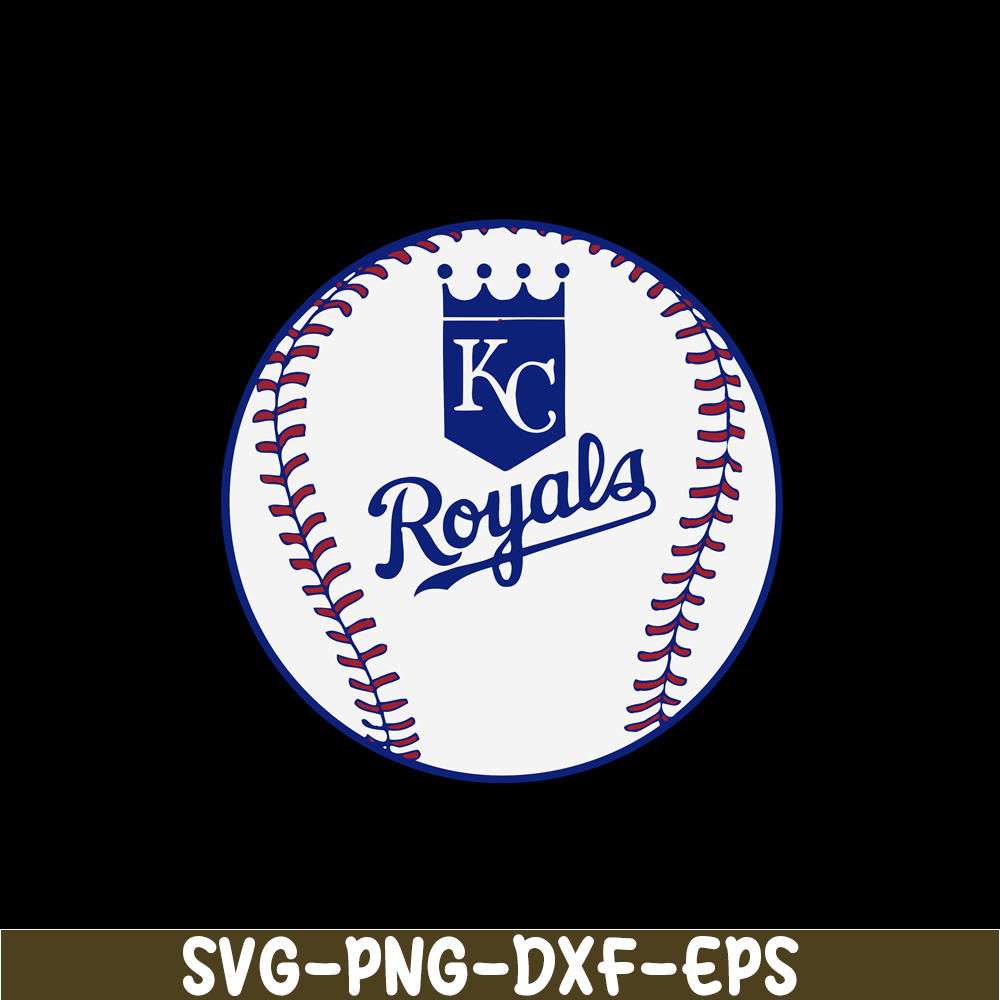 KC Royals Ball SVG, Major League Baseball SVG, MLB Lovers SV | Inspire ...