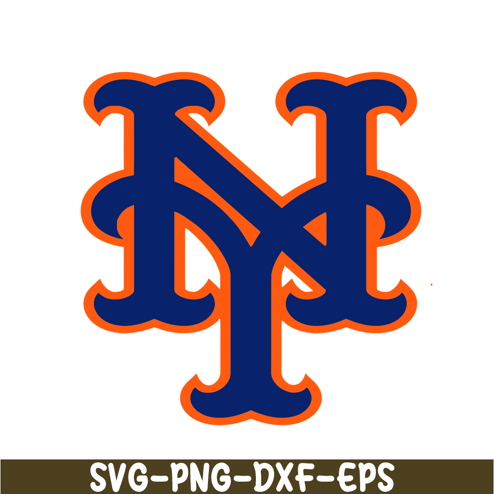 New York Mets The Simple Logo SVG, Major League Baseball SVG | Inspire ...