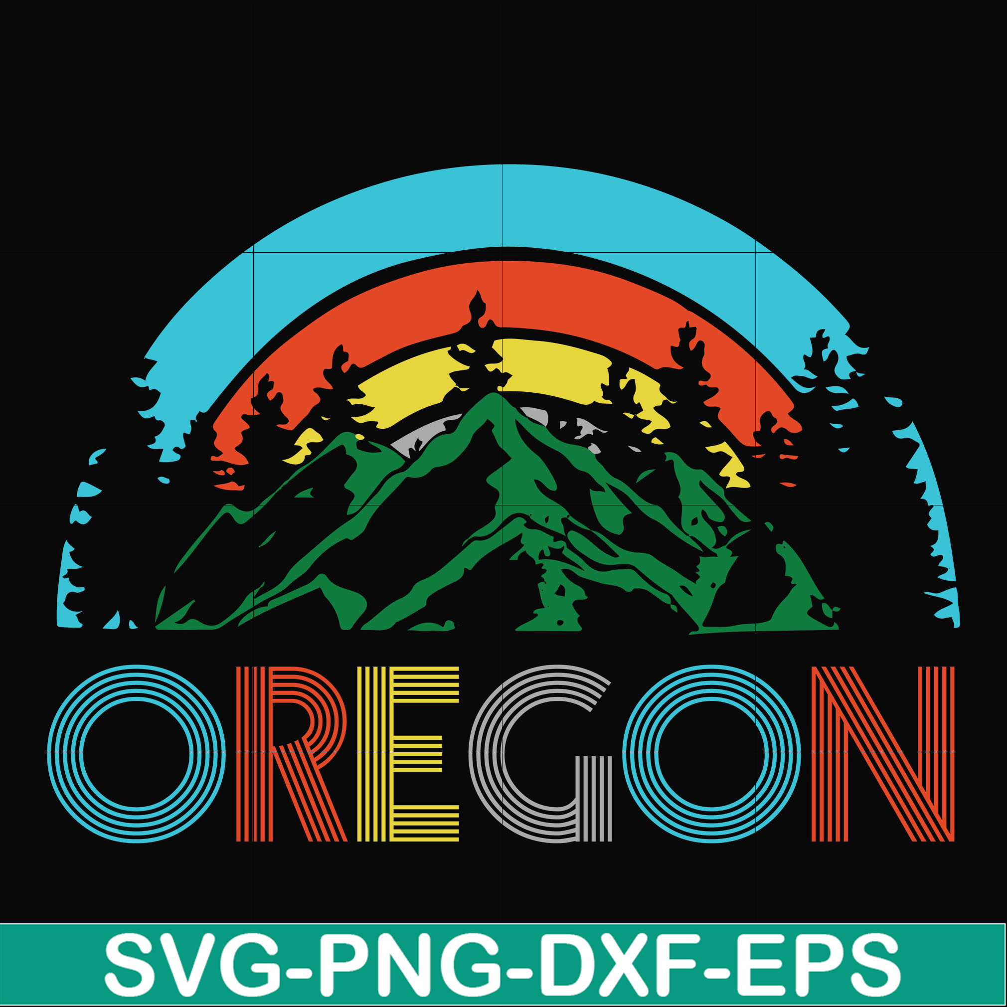 Oregon svg, camping svg, png, dxf, eps digital file CMP101 | Inspire Uplift