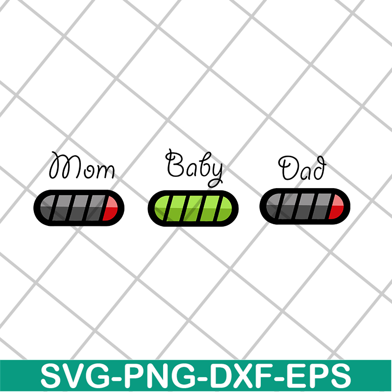 mom, baby,dad svg, Mother's day svg, eps, png, dxf digital f - Inspire ...