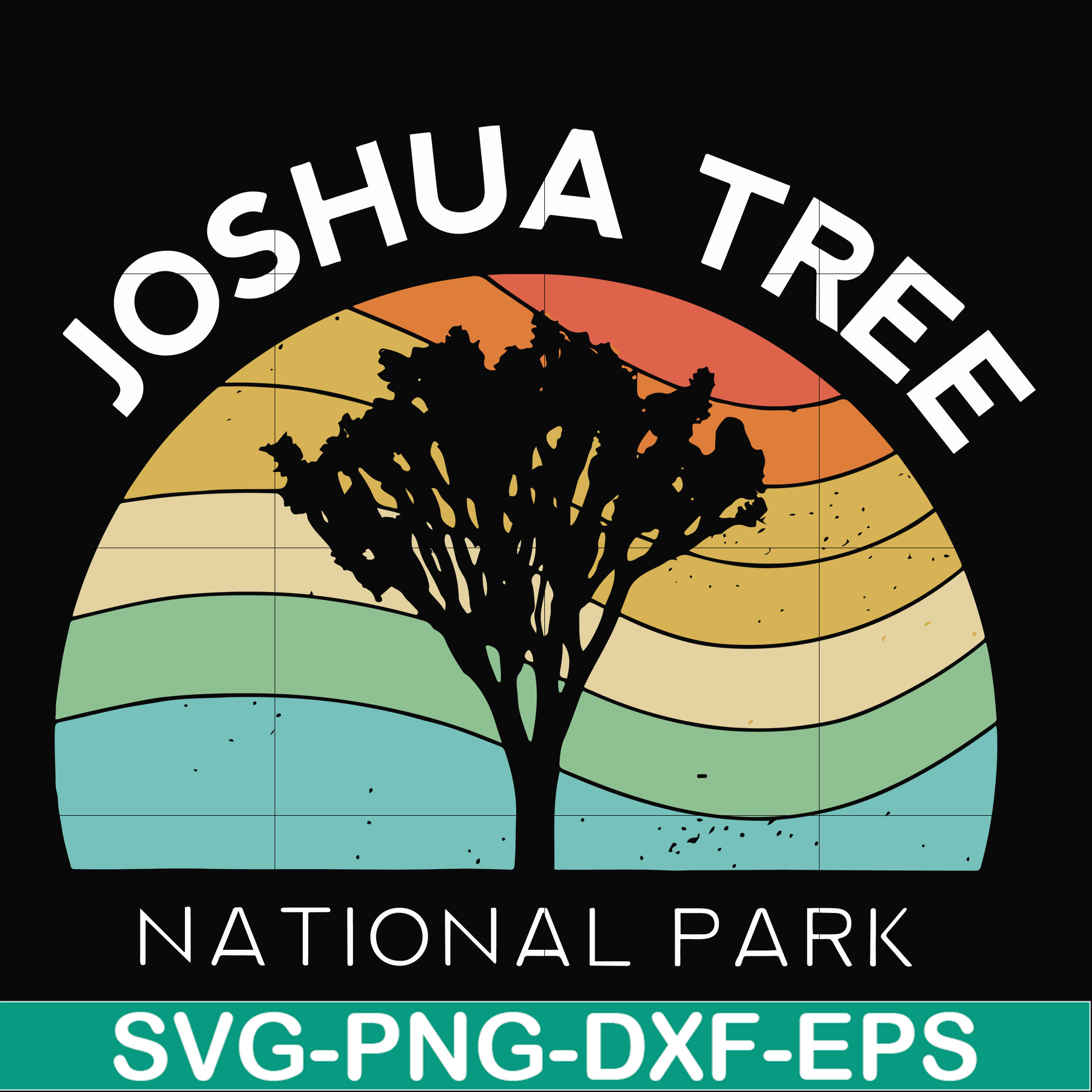 Joshua tree national park svg, camping svg, png, dxf, eps di - Inspire ...
