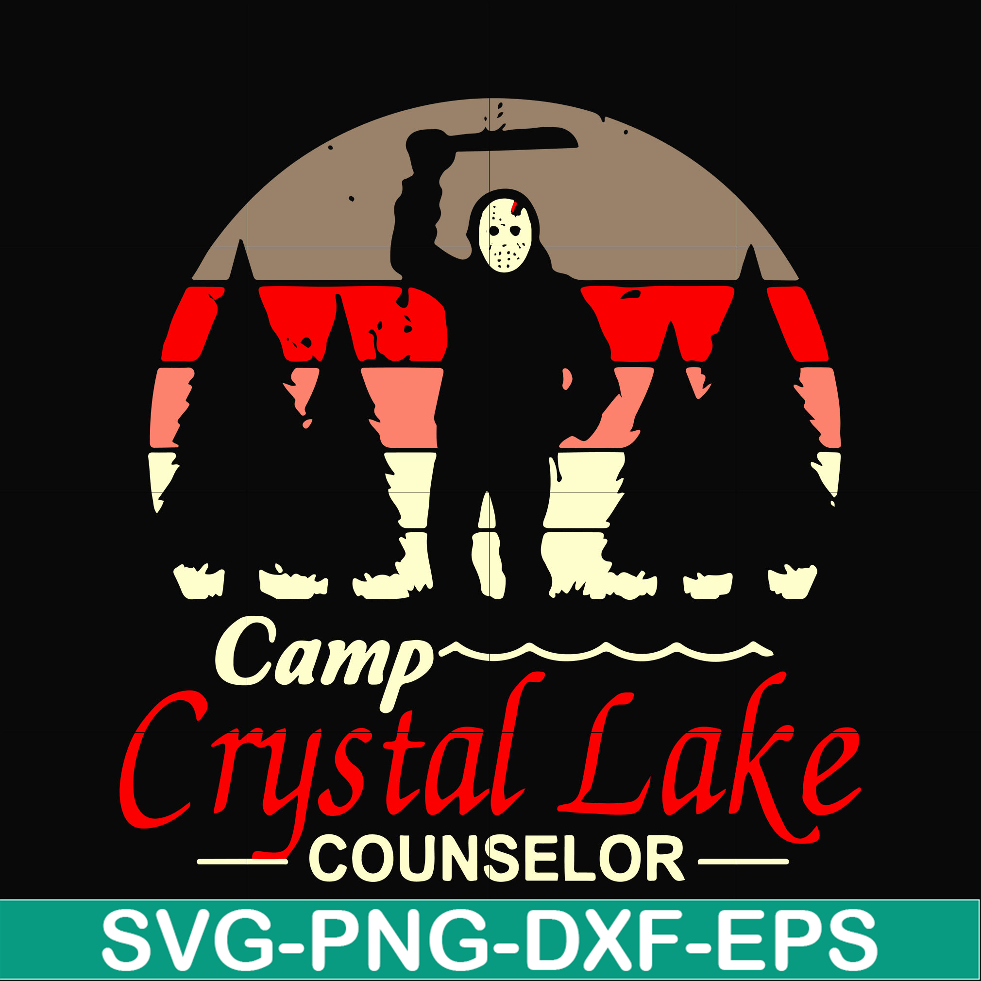 Camp crystal lake counselor svg, png, dxf, eps digital file - Inspire ...