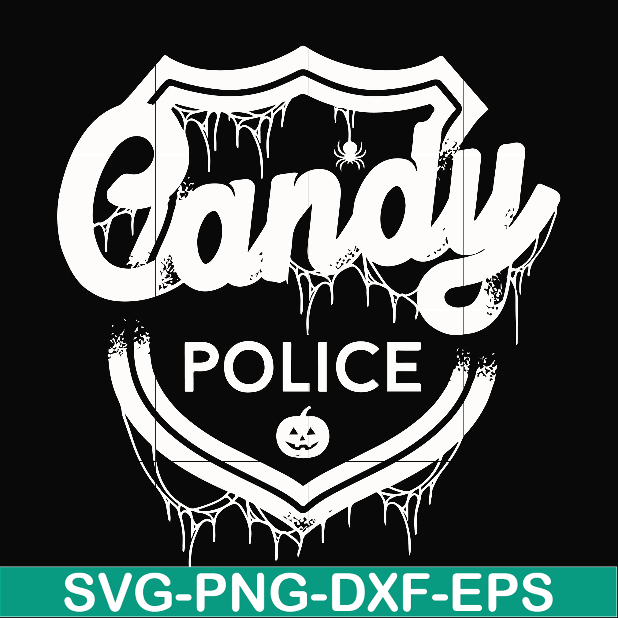 Candy police svg, halloween svg, png, dxf, eps digital file | Inspire ...