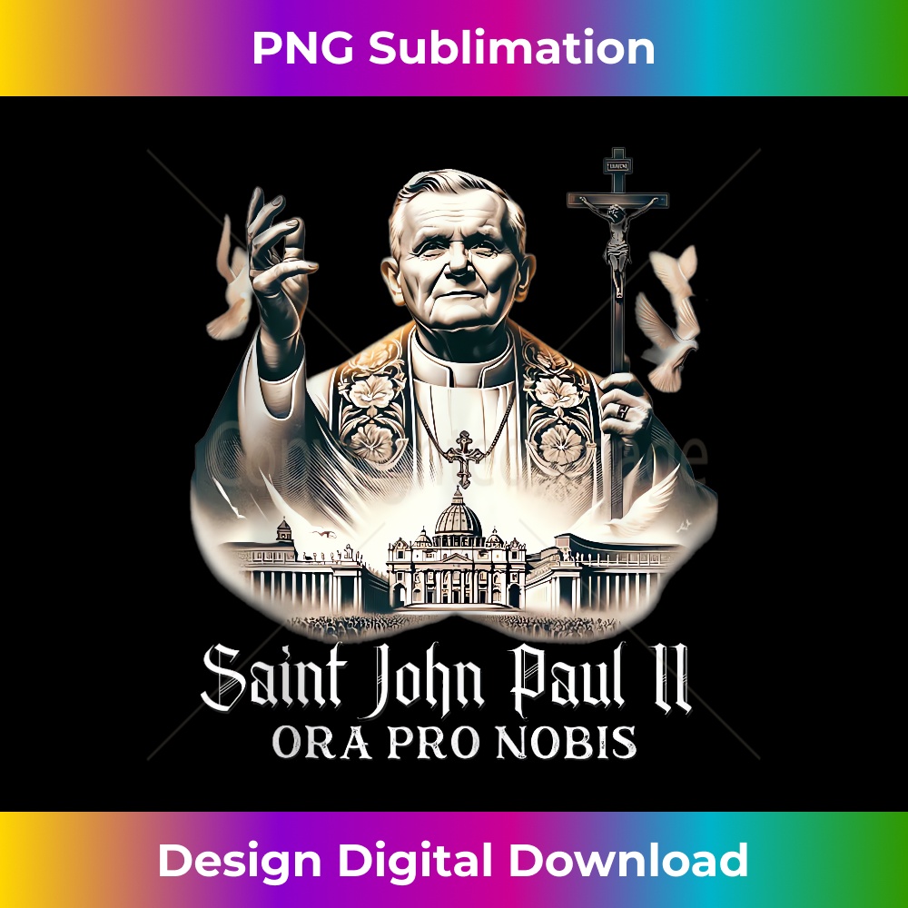 Saint John Paul II Catholic Tank - Bespoke Sublimation Digit | Inspire ...