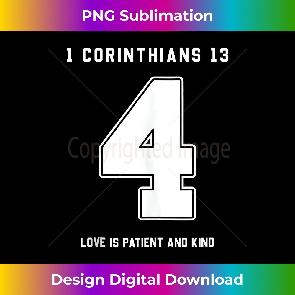 1 Corinthians 134 Bible Verse Team Sports Jersey Christian T | Inspire ...