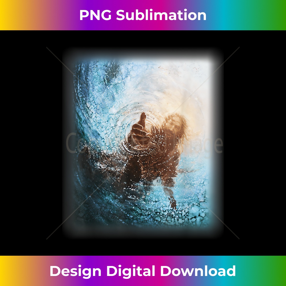 The Hand God Jesus in Water, Jesus Lover - Sleek Sublimation | Inspire ...