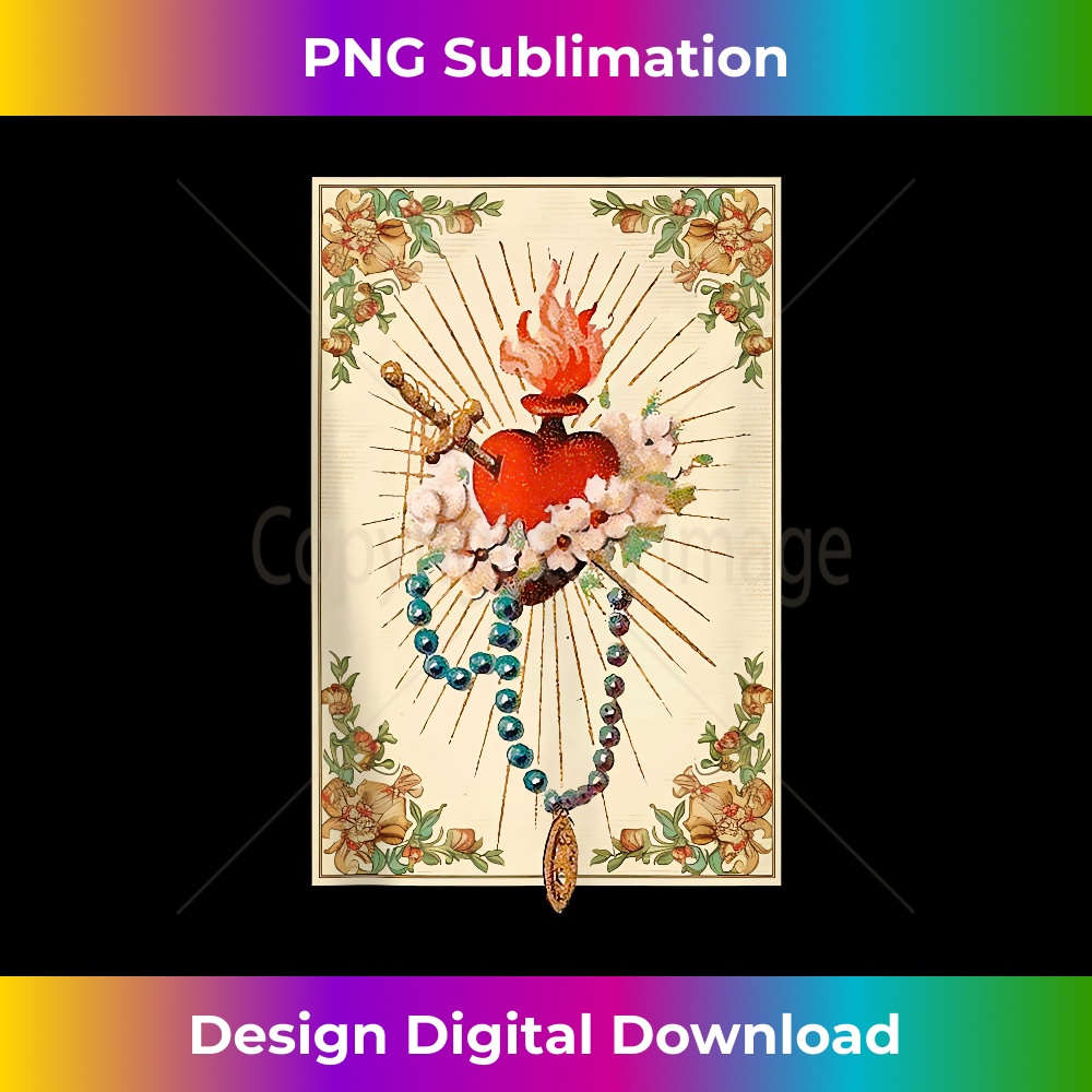 Immaculate Heart Of Mary Marian Catholic Tank - Sleek Sublim | Inspire ...