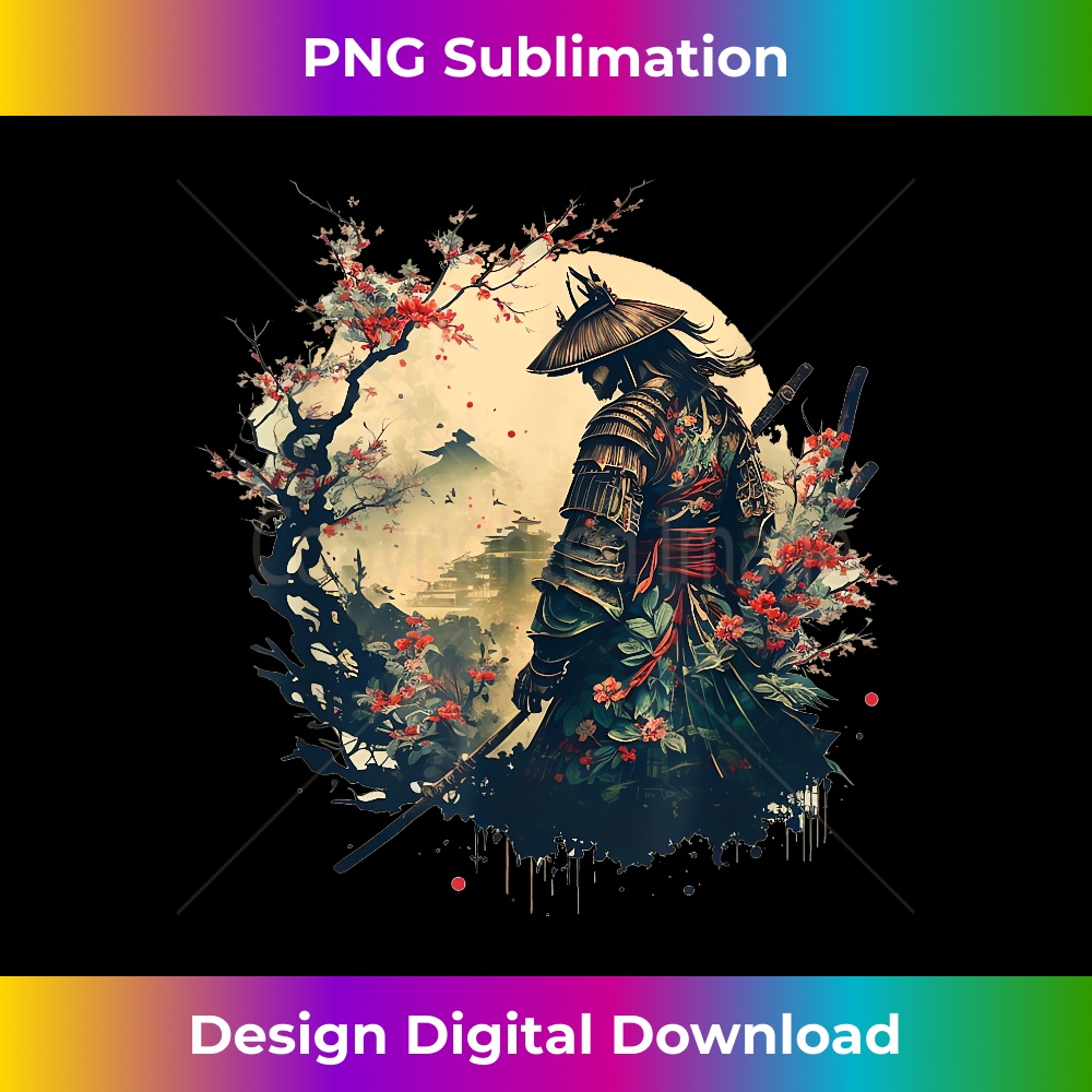 Aesthetic Vintage Samurai Japanese Art Samurai Retro cherry - Inspire ...