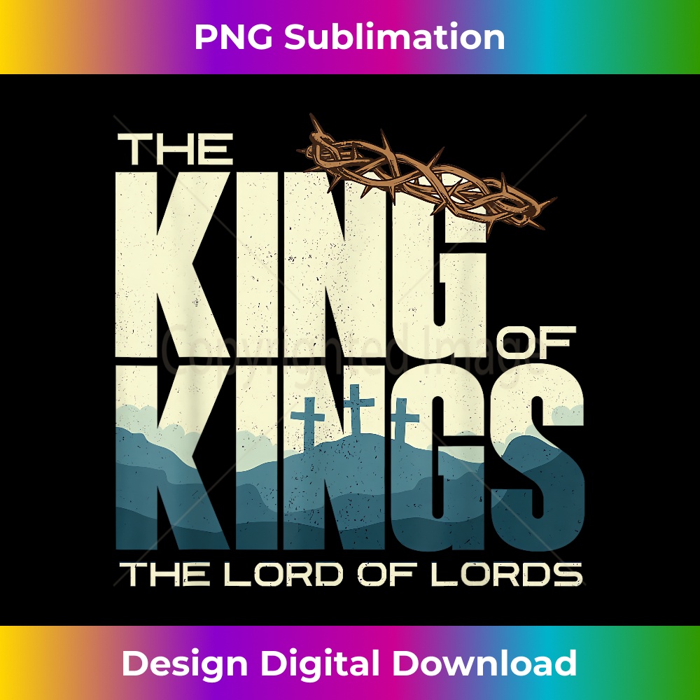 Jesus is the King of Kings Crucifixion Cross Crown Go - Arti - Inspire Uplift