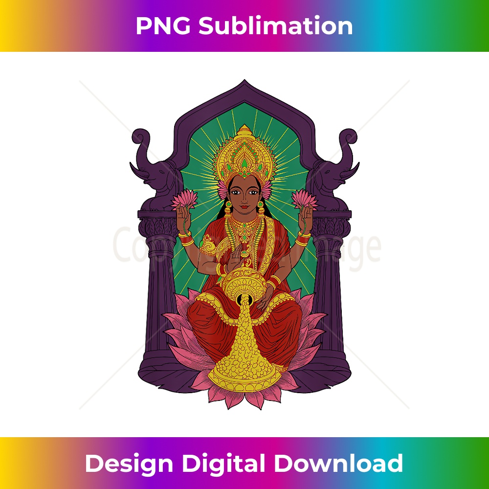 Hindu God - Lakshmi - Contemporary PNG Sublimation Design - - Inspire ...