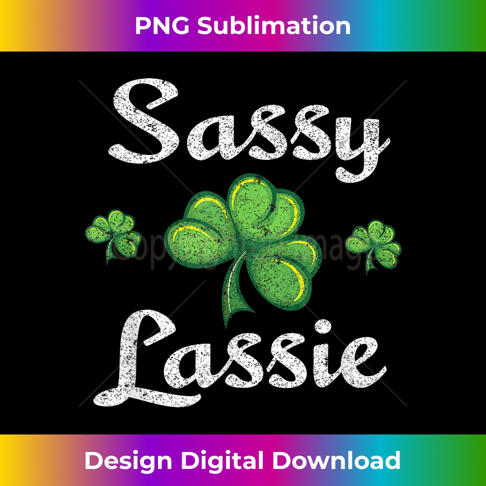 Funny Sassy Lassie Irish St Patricks Day for Women - Bespoke | Inspire ...