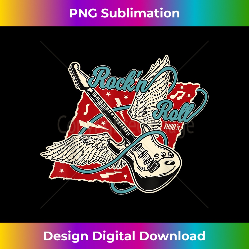 Rock'n'Roll Guitar Angel Wings 1950s Rockabilly Rocker - Cla | Inspire ...