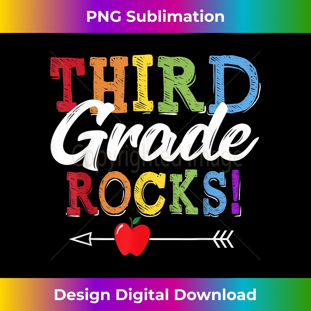 Third Grade Rocks Team 3rd Squad Teacher Back to School - Ar | Inspire ...