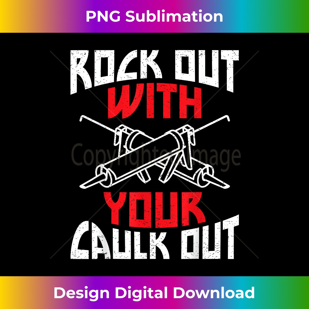 Funny Construction Rock Out With Your Caulk Out - Deluxe PNG | Inspire ...