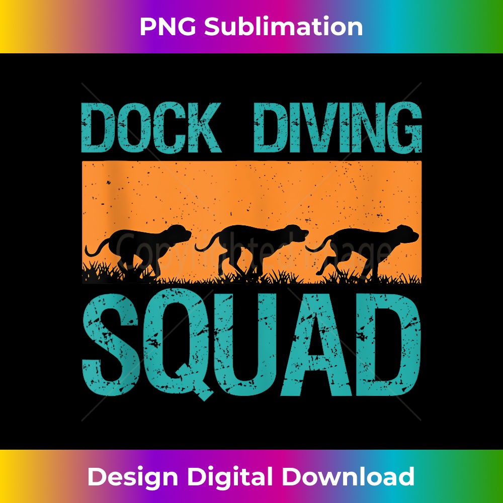 Dock diving squad dogs Tank Top - Futuristic PNG Sublimation | Inspire ...