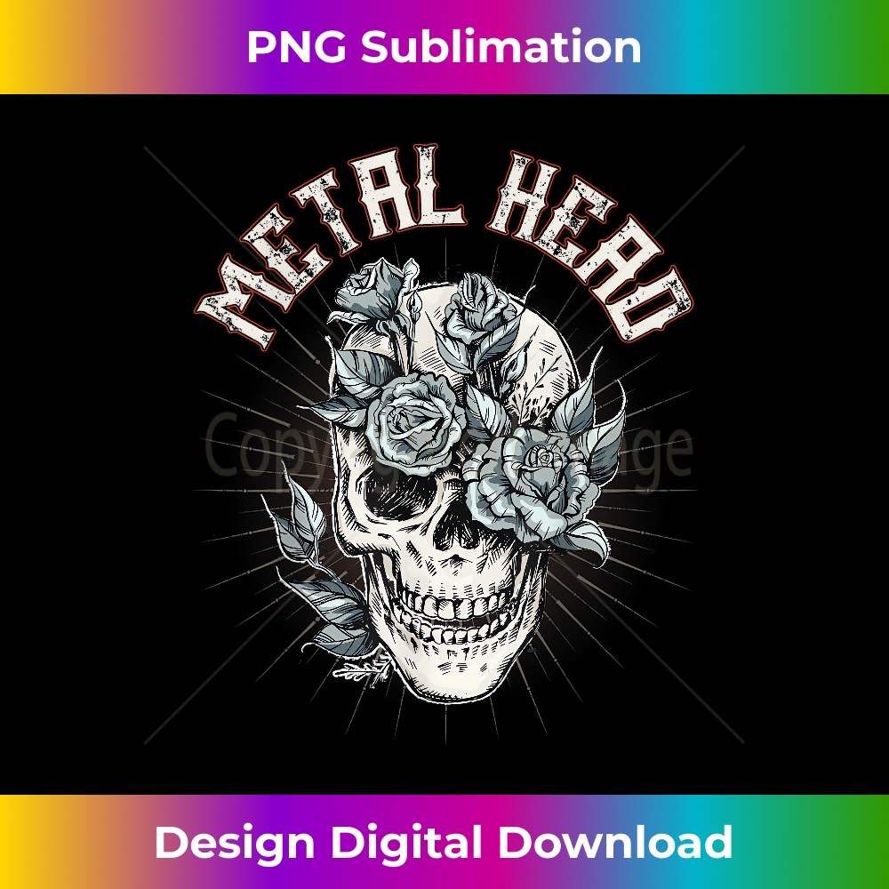 Metal Head Skull Goth Rock Music And Heavy Metal - Timeless | Inspire ...