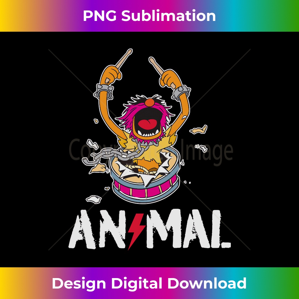 Disney The Muppets Animal Rock And Roll Drums Graffiti Logo | Inspire ...