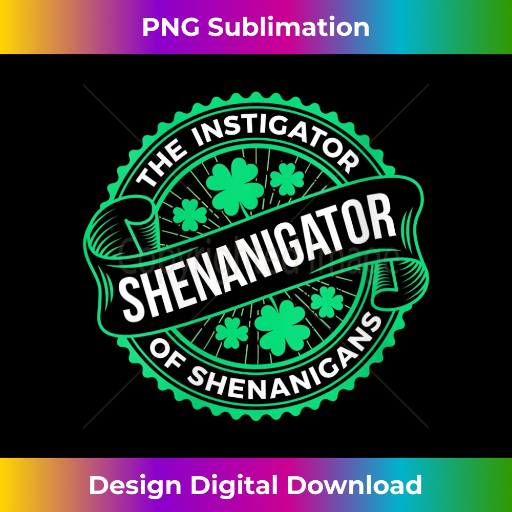 Womens Shenanigans Saint Patricks Day Fun Shenanigator V-Nec | Inspire ...
