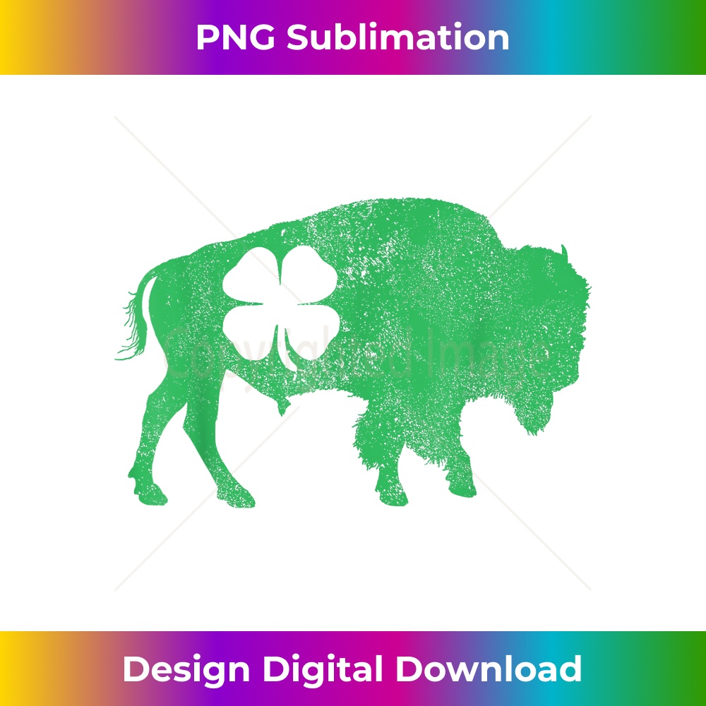 St Patrick's Day Green Shamrock Buffalo Bison Irish Saint - | Inspire ...