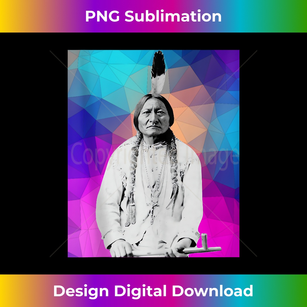 Sitting Bull Native American Indian Chief Lakota Sioux Pride | Inspire ...