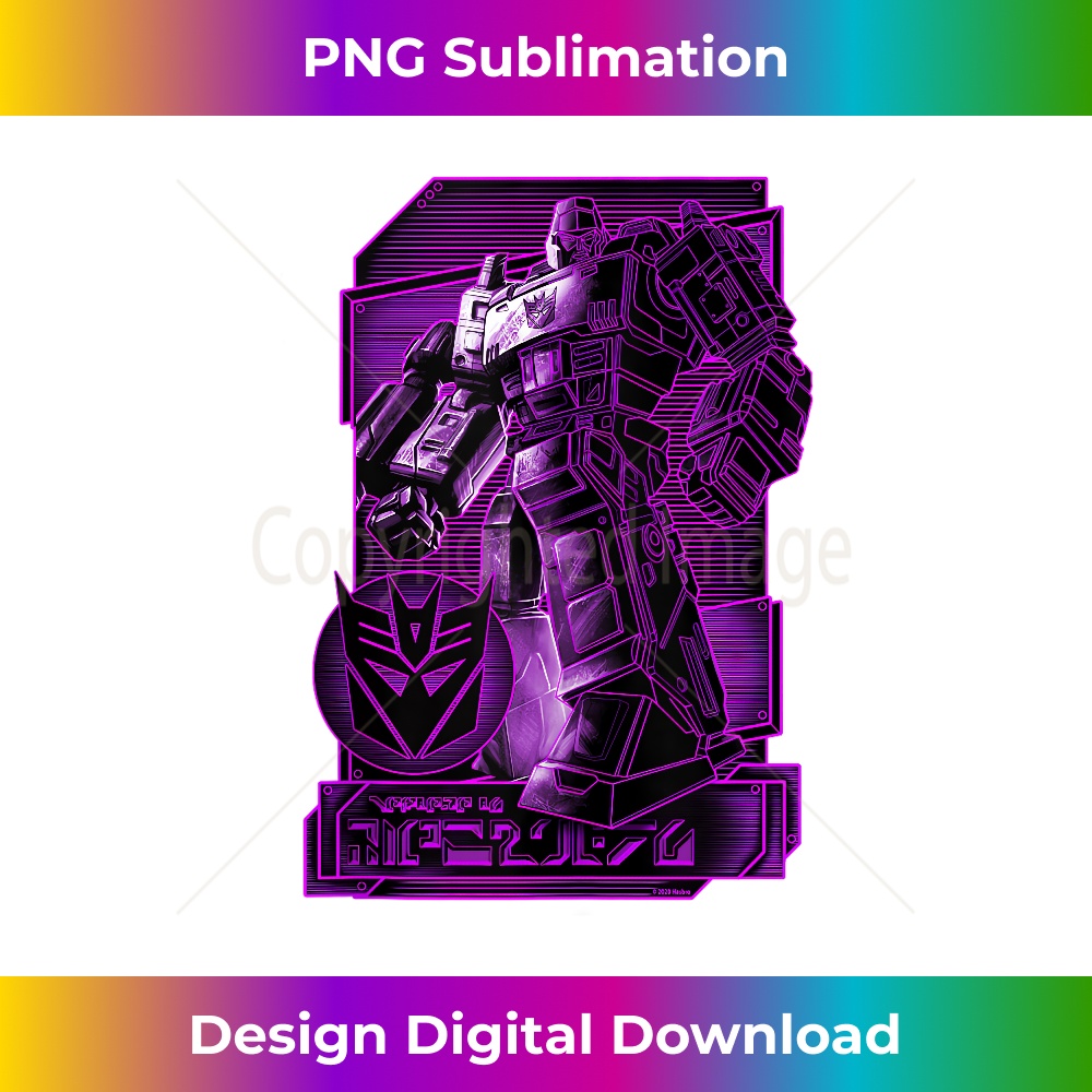 Transformers War For Cybertron Megatron Portrait Tank Top - | Inspire ...