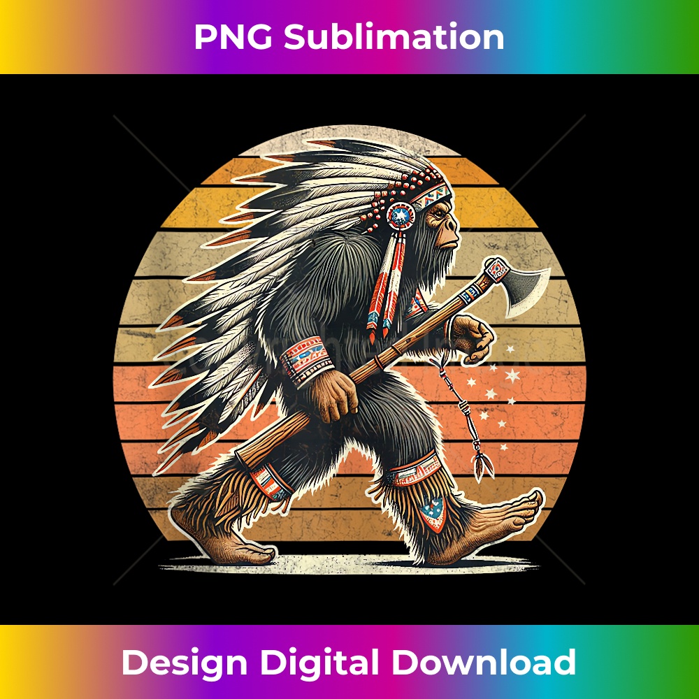 Bigfoot Sasquatch Gifts Father Day Native American Bigfoot T | Inspire ...