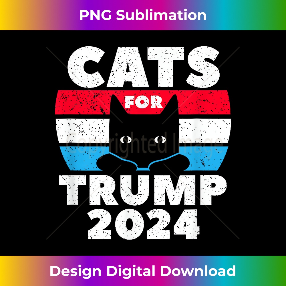Cats For Trump 2024 Election - Artisanal Sublimation PNG Fil | Inspire ...