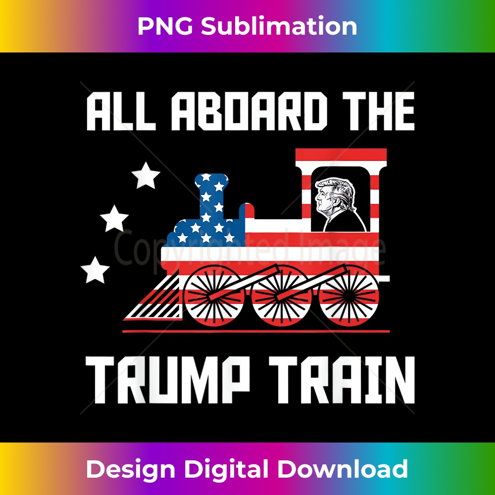 All Aboard The Trump Train America Patriot Trump Supporter - | Inspire ...